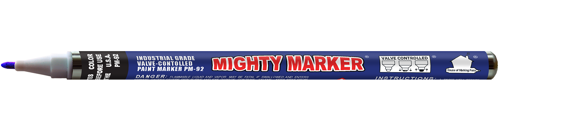 Mighty Marker Industrial Grade Permanent Paint Marker • Made in U.S.A. • Arro-Mark® Company L.L.C.